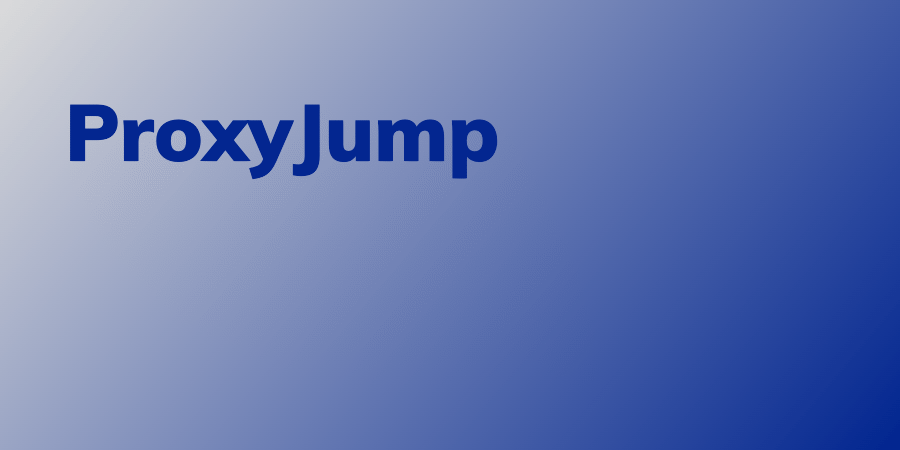 SSH ProxyJump option - Linux Audit