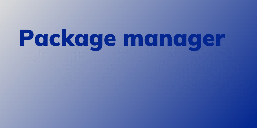 Package manager - Linux Audit