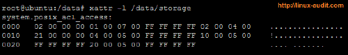 Using xattrs or Extended Attributes on Linux - Linux Audit